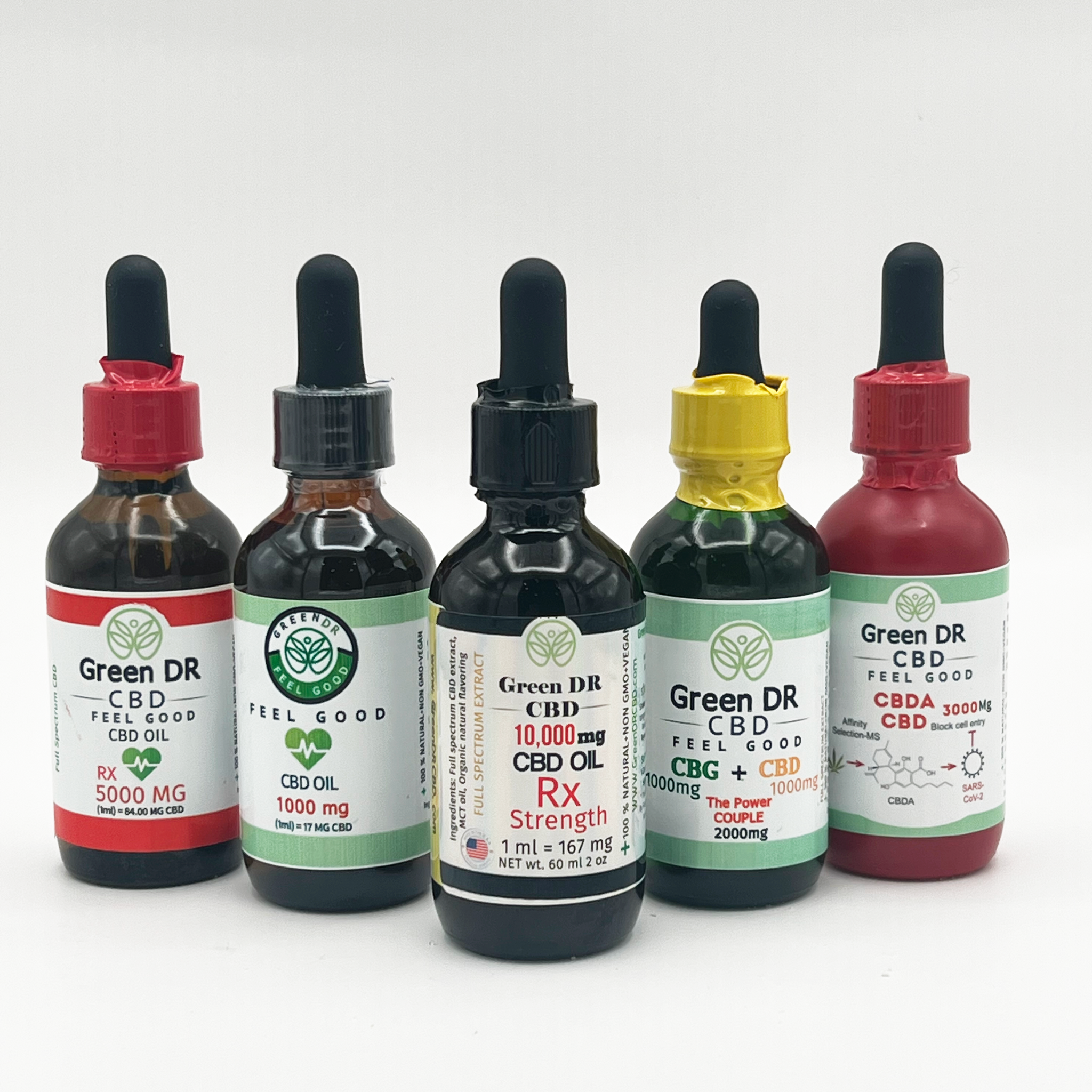CBD Tinctures & Oils | The Original Green DR CBD
